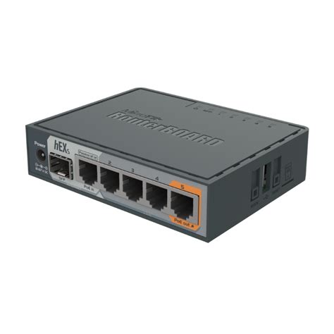 MikroTik RB750Gr3 hEX Thiết bị cân bằng tải router chịu tải 100 use