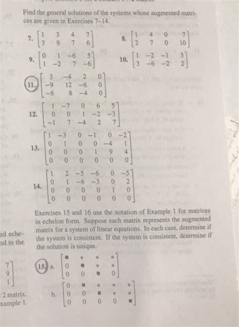 solved find the general solutions of the systems whose
