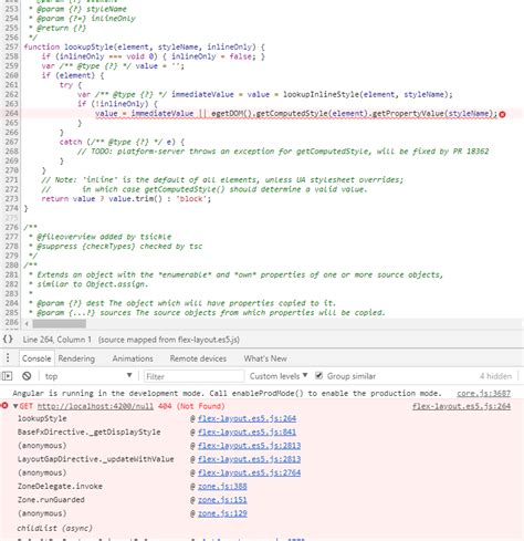Flex Layout Issues A Network Request To Null Issue Angular Flex Layout GitHub