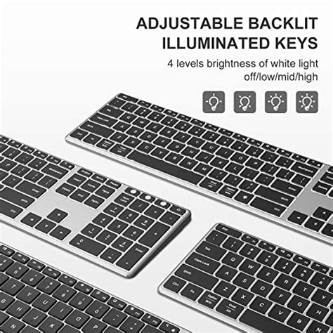 Seenda Backlit Bluetooth Keyboard Versatile And Sleek Electronikz