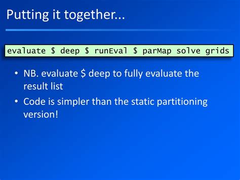 Ppt Parallel And Concurrent Haskell Part I Powerpoint Presentation