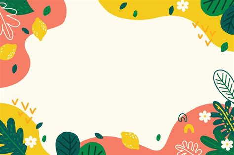 손으로 그린 낙서 배경 무료 벡터