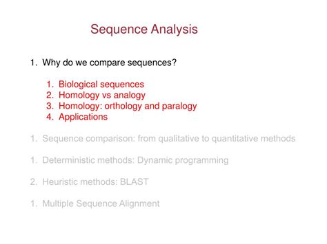 Ppt Sequence Analysis Powerpoint Presentation Free Download Id4741787 Ppt Sequence Analysis Powerpoint Presentation Free Download Id4741787