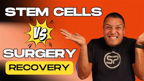 Surgery Vs Stem Cell Therapy Which Recovery Path Is Right For You