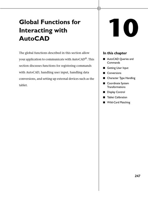 Objectarx Autocad Pdf Parameter Computer Programming Function Mathematics