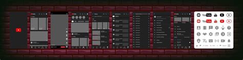 YouTube Mobile Interface You Tube Screen Social Media Video Hosting Interface Template