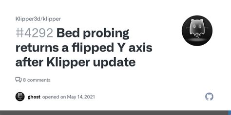 Bed Probing Returns A Flipped Y Axis After Klipper Update Issue Klipper D Klipper GitHub