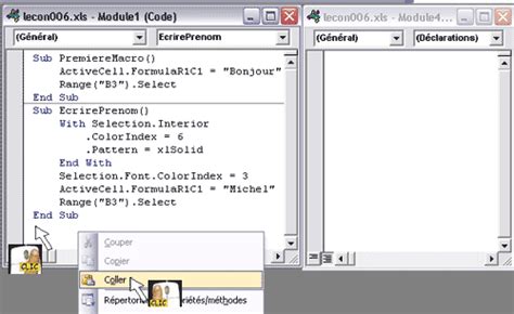 Vba Excel Leçon 6 Gestion Des Modules