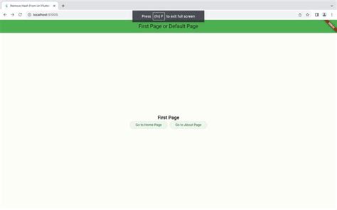 Flutter Remove Hash From Url Geeksforgeeks