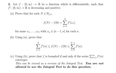 Let F R Be A Function Which Is Chegg