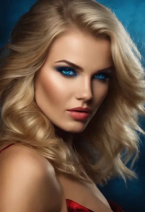 Naked Blonde Girl Big Chest Seaart Ai