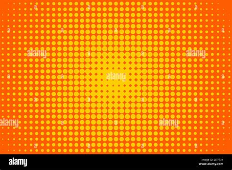 Orange Abstract Halftone Pattern Background Flat Vector Illustration Stock Vector Image And Art