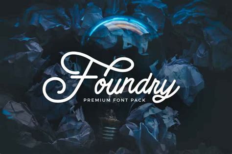 foundry font pack dafont file