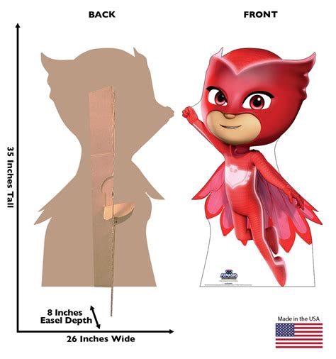 Owlette Cutout Pj Masks