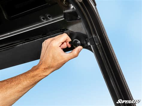 Bobcat Uv34 Flip Down Glass Windshield