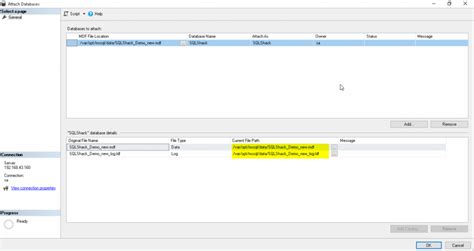 Renaming Logical And Physical File Names In SQL Server On Linux