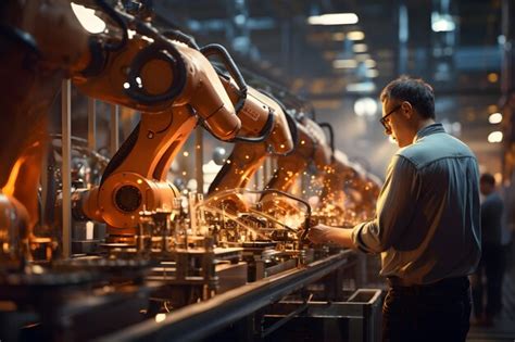Premium Photo Robotic Revolution Shaping The Future Of Industries