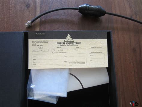 Shunyata Sigma V2 Bnc Clock 75 Digital Cable 1 5m Photo 4772754 Uk Audio Mart