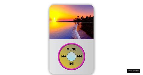Ipod App Codesandbox