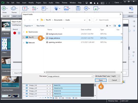 Import Audio CustomGuide