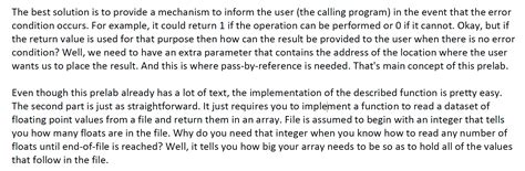 For This Prelab You Will Implement A Function That