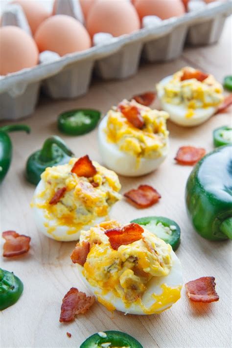 Jalapeno Popper Deviled Eggs Closet Cooking