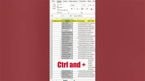 add entire column and row in 1 click😯 excel tricks🔥 excel