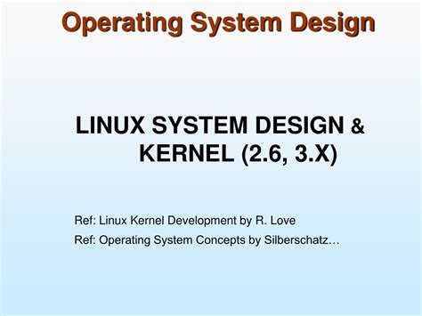 Ppt Operating System Design Powerpoint Presentation Free Download