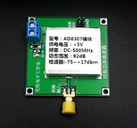 Modulaire Wideband RF Detector RF Power Meter Veld Grandado