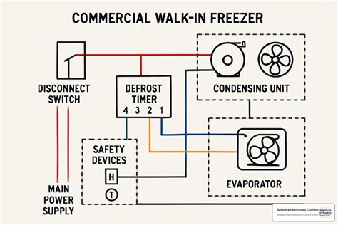 Dont Get Your Wires Crossed Walk In Freezer Wiring Guide American