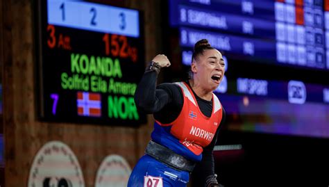 Solfrid Koanda Sikret Vm Gull I Vektløfting Med Dramatisk Seier