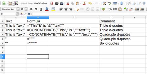 How To Escape Double Quote In INDIRECT English Ask LibreOffice
