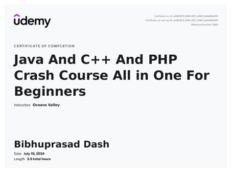 Bibhuprasad Dash On Linkedin Udemy Techskills Java C Php Coding