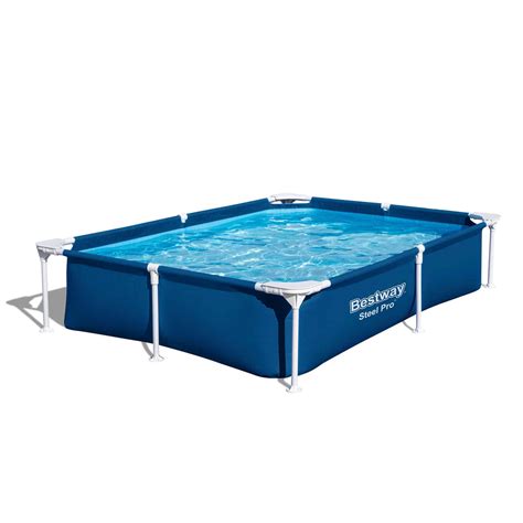 Piscina Desmontable Rectangular Bestway Steel Pro 221 M X 150 M X 43 Cm