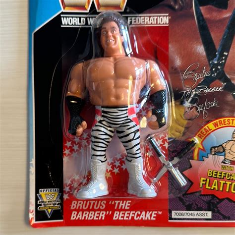 Brutus The Barber Beefcake Series 3 Wwf Hasbro Retrofigure