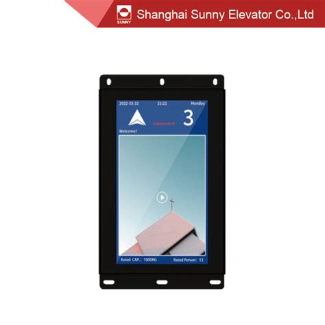 10 1 Elevator Tft Display Supports Scrolling Display Of Text Bulletins