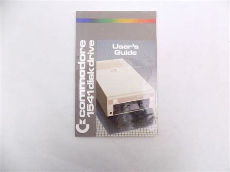 Commodore 1541 Disk Drive Users Guide Book Starboard Games