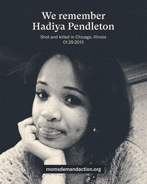 Moms Twelve Years Ago Today 15 Year Old Hadiya Pendleton Was Shot