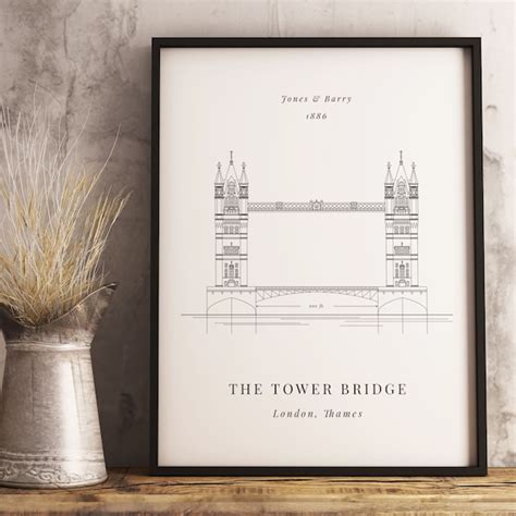 Bridge Blueprint Etsy