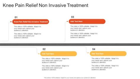Knee Pain Relief Non Invasive Treatment Powerpoint Templates Slides