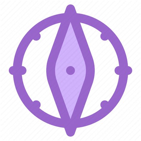 Compass Travel Direction Map Navigation Adventure Arrow Icon