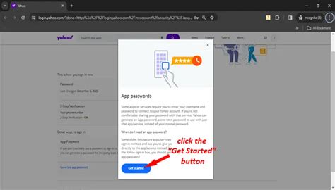 Generate Yahoo Third Party App Password A Step By Step Guide