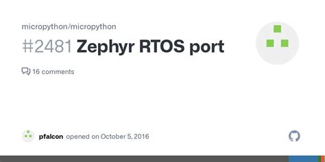 Zephyr Rtos Port Issue Micropython Micropython Github