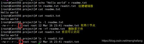 Linux建立软链接、硬链接给文件profile创建一个符号链接lnsprofile和一个硬链接lnhprofile。 Csdn博客