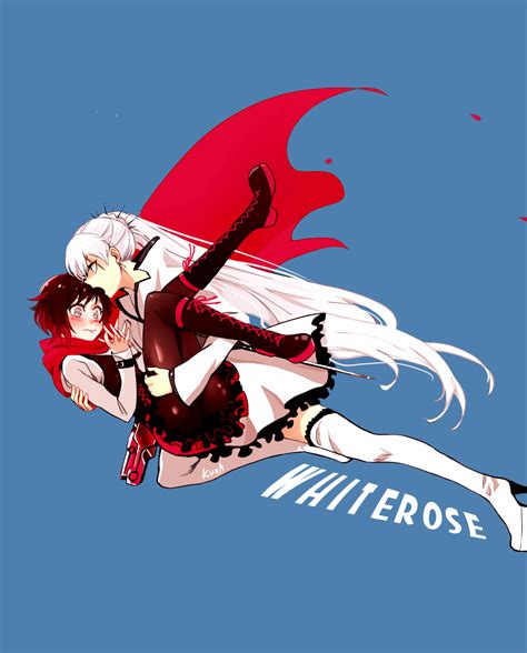 Ruby Rose And Weiss Schnee Rwby Drawn By Kuma Bloodycolor Danbooru