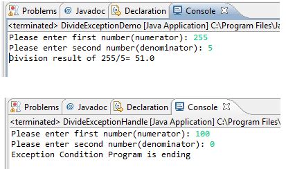 Exceptions In Java Programming Language W Resource