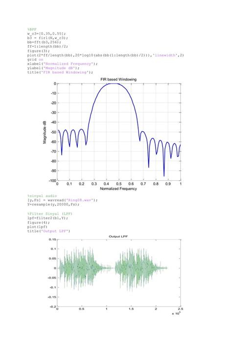 implementasi fir filter menggunakan matlab pdf