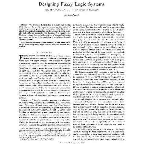 خرید و قیمت دانلود کتاب Designing Fuzzy Logic Systems ترب