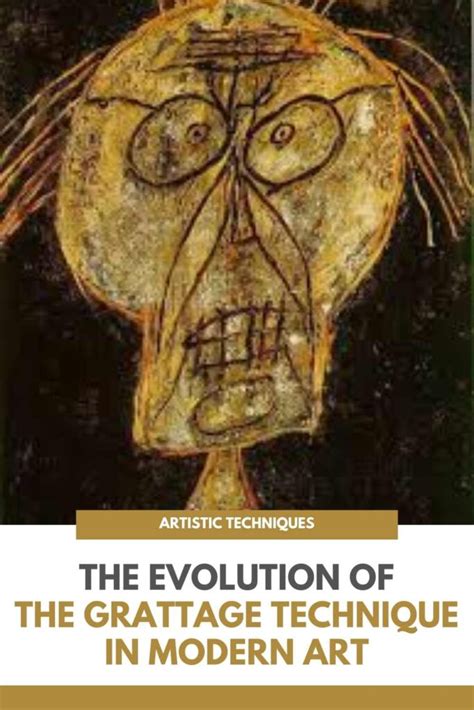 The Evolution Of The Grattage Technique In Modern Art Urbaki Art