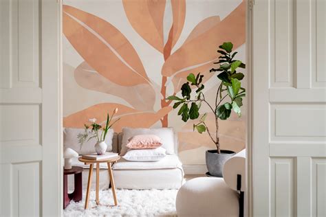 Ruby Peach Fuzz Rebel Walls